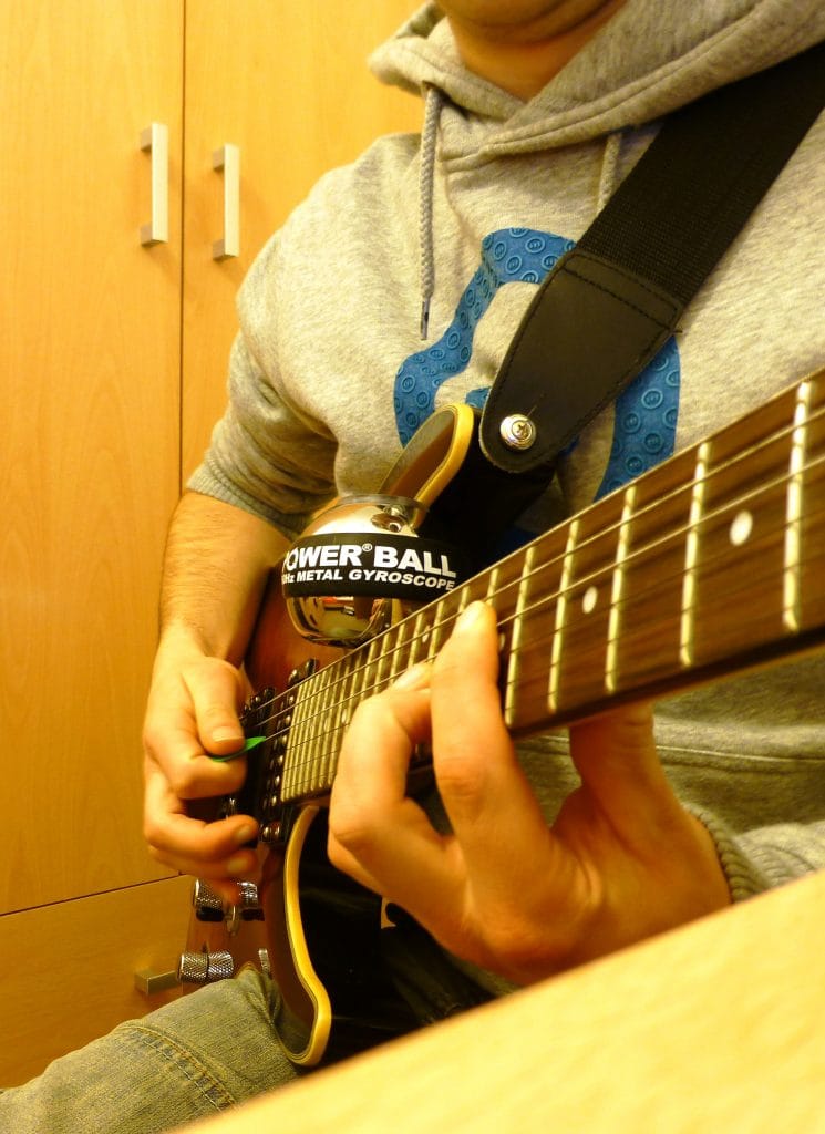 Guitar Wrist - Relieve pain with Powerball - Physio Approved